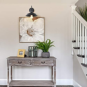 LNC Black Gooseneck Wall Sconces Barn Warehouse Farmhouse Sconces Wall Lighting