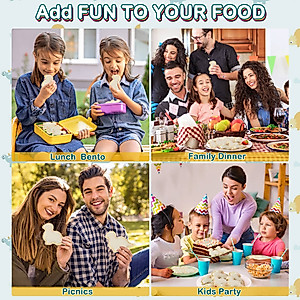 KSPOWWIN Sandwich Cutter and Sealer, Uncrustables Sandwich Maker Dinosaur Sandwich Cutters, Decruster Dino Sandwich Cutter for Kids Boys Girls Lunch Bento Box