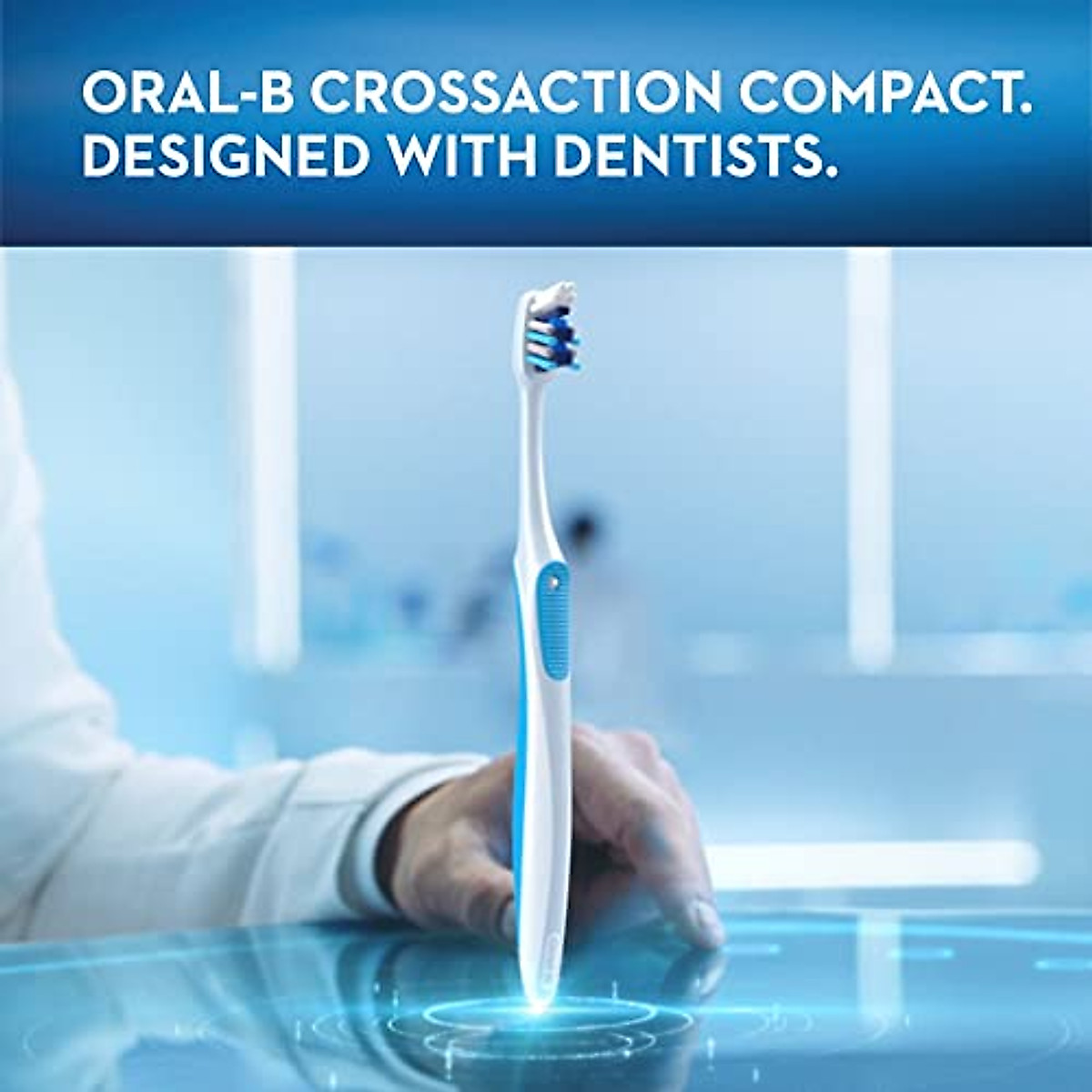 Oral-B CrossAction Compact Toothbrush, Soft, 6 Count