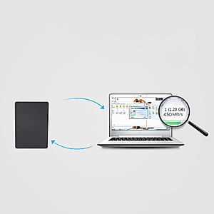 ASHATA Hard Disk Box Black ABS SSD 2 in 1 M.2 B-Key MSATA to SATA 3.0 Computer Accessories