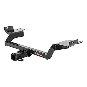 CURT 13186 Class 3 Trailer Hitch, 2-Inch Receiver, Fits Select Ford Escape (Concealed Main Body) , Black