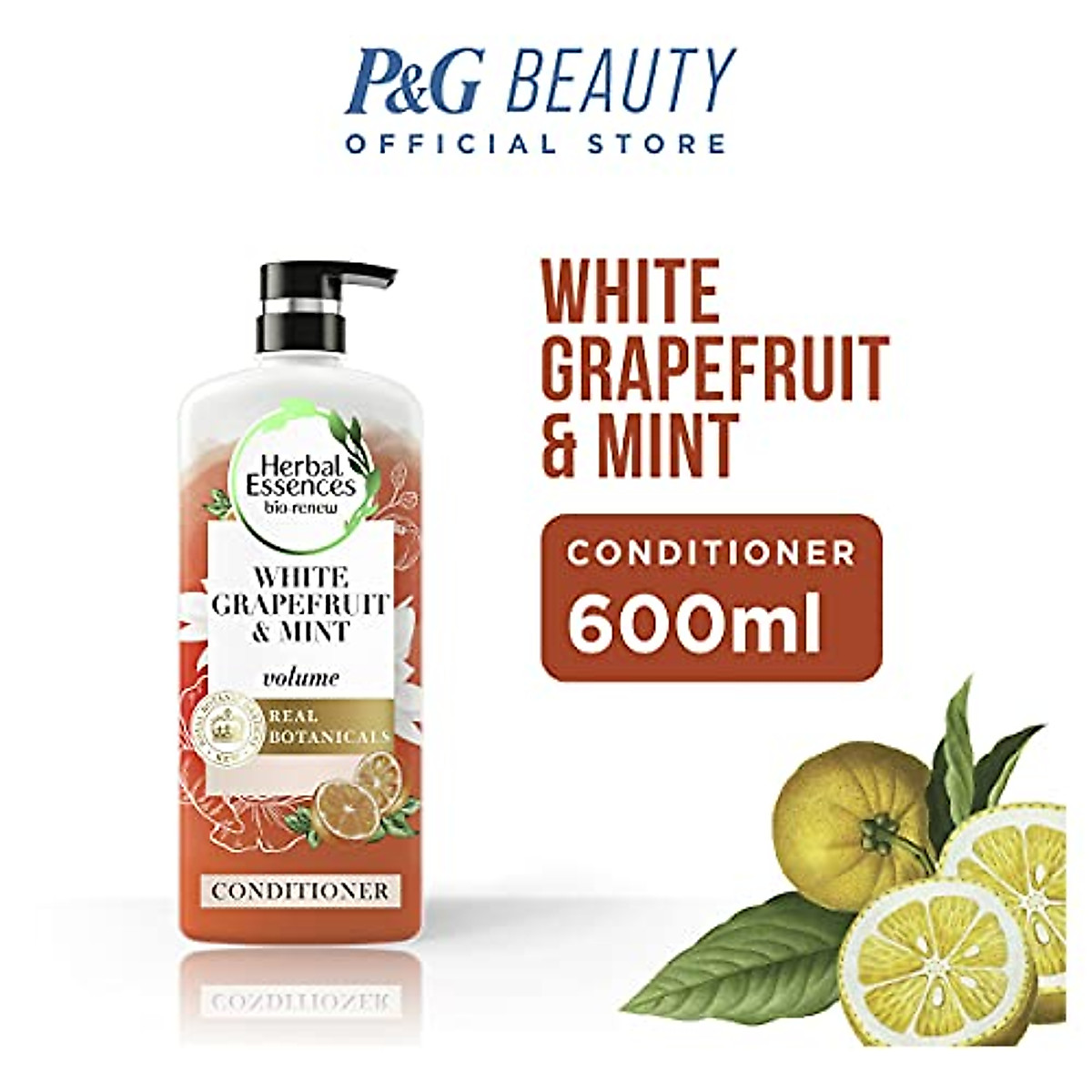 Herbal Essences Bio: Renew White Grapefruit & Mosa Mint Conditioner, 4 Count