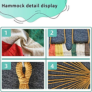 Hammock Chair with Stand,Hammock Chair Stand with Swing Chair Included,Heavy-Duty Hammock with Stand Included, Max 450 Lbs Swing Stand for Indoor Outdoor Patio Yard(Orange) Patented