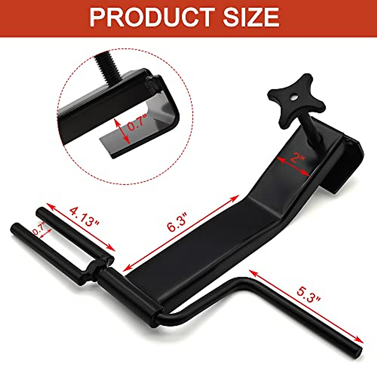 AUTOAlkins Cargo Tie-Downs Strap Winder, Winch Strap Winder, Roll-up Flatbed Trailer Winch Straps up to 4" Wide, Used in Trucks, Trailers, Vans, Docks, Warehouses