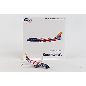 GeminiJets GJSWA2039 Southwest Airlines Boeing 737-800 "Freedom One N500WR; Scale 1:400