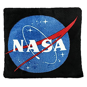 Bioworld NASA Lunar Module Print Pocket Throw Convertible Pillow/Blanket