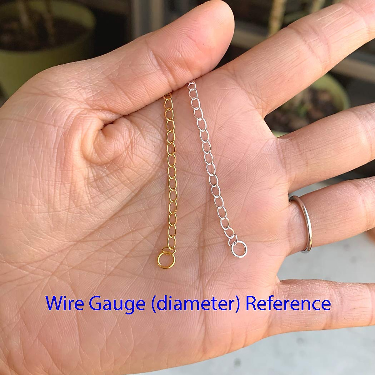 1pc Adabele Authentic 925 Sterling Silver Jewelry Making Cable Chain Extender Removable Adjustable 3 inch Extension for Necklace Anklet Bracelet SS303-3