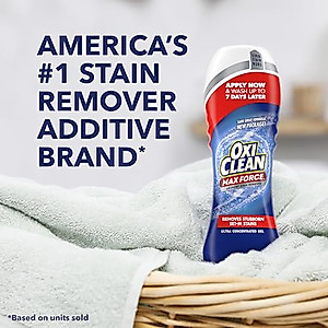 OxiClean Max Force Laundry Stain Remover Gel Stick, 6.2 fl oz