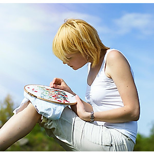 Paxcoo 124 Skeins Embroidery Floss Cross Stitch Thread with Needles