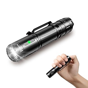 WUBEN C3 Flashlight 1200 High Lumens Rechargeable Flashlights 6 Modes Super Bright IP68 LED Tactical Flashlight for Camping, Home, Emergency, Rescue, Hunting, Inspection, Repair, Tool Gifts for Men