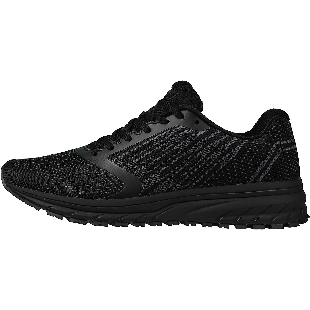 Joomra Whitin Men's Running Sneakers Walking Workout Gym Jogging Shoes Size 10 Black Casual Knit Trekking Treadmill Athletic Male Runny Tennis Comfortable Footwear 44