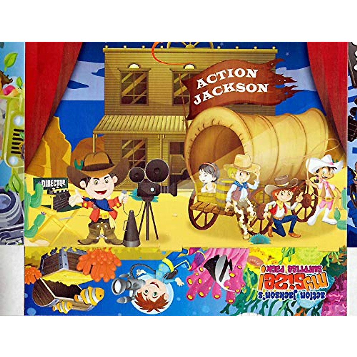 Kid's Movie Trays -"Action Jackson" - 12ct