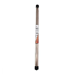 Silver Brazing Rod 15% BCuP-5 20 Flat Bar Welding Silver Nitrate Sticks JAgP-15 Silver Phos Soldering Rods 0.050"x1/8"x14" for Air-conditioners, Refrigerators and Freezers