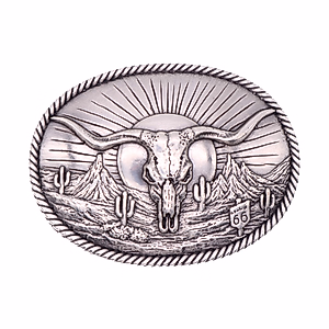 ARIAT Women's Cactus Print Western Belt, Xlarge, Brown