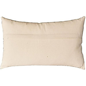 Kashmir Designs Lumbar Kandinsky Abstract Pillow Cover - Soul | Modern Throw Pillows | Modern Chair Cushion | Contemporary Pillow | Farmhouse Pillows | Modern Couch Pillow | Handmade Wool Size 14x20