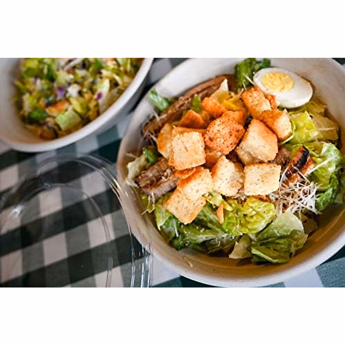 Earth's Natural Alternative 100% Compostable Paper Bowls [32oz 50 Pack] Soup Bowls, Pasta, Cereal, Salad, Ice Cream, Disposable Bamboo Large Bowls, Biodegradable, Unbleached