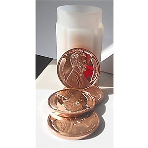1 Oz Uncirculated .999 Fine Copper Round Lincoln Head Design