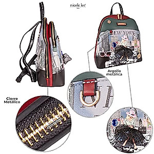 Nicole Lee Success in New York Embellished Medium Backpack - Success in New York