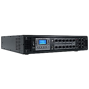 Rockville RCS650-6 650 Watt 6 Zone 70v Commercial/Restaurant Amplifier/Bluetooth
