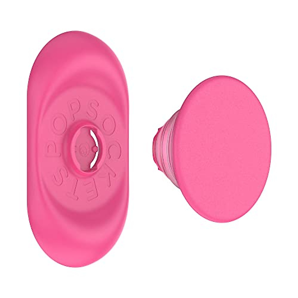PopSockets Phone Grip with Expanding Kickstand, Slim PopSockets for Phone - Pocketable Neon Pink