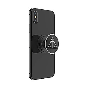 ​​​​PopSockets Phone Grip with Expanding Kickstand, PopSockets for Phone, Harry Potter- Enamel Deathly Hallows