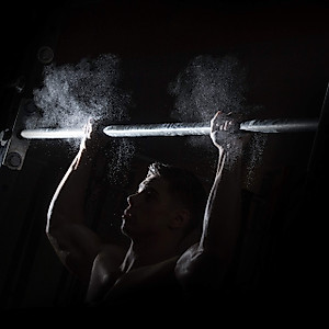 ProsourceFit Professional Grade Gym Chalk for Weightlifting, Gymnastics and Rock Climbing; Magnesium Carbonate; 1lb (8 Blocks)