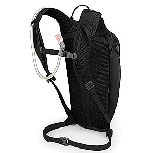 Osprey Salida 8L Women's Biking Backpack with Hydraulics Reservoir, Black Cloud