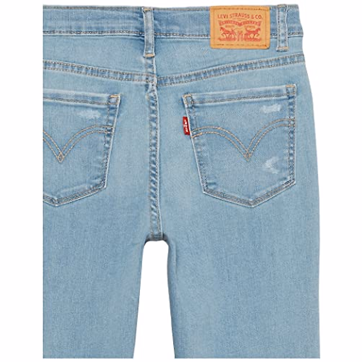 Levi's Girls' 720 High Rise Super Skinny Fit Jeans, Blue, 14