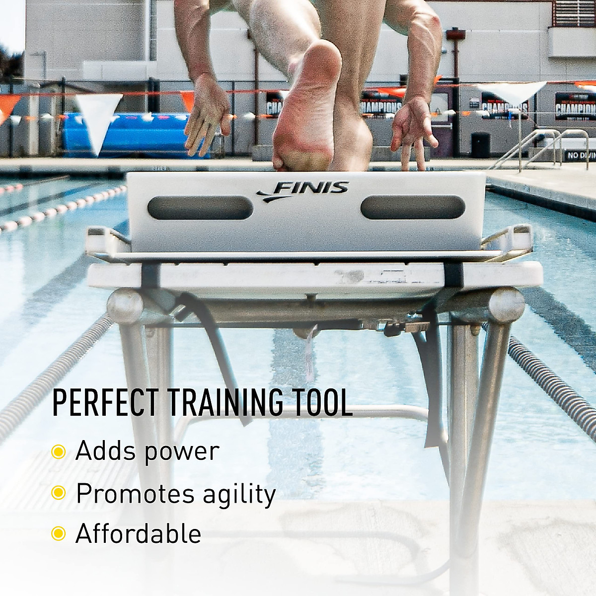 FINIS Swim Block Track-Start, Black