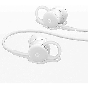 UrbanX USB-C Wired Digital Earbud Headset Compatible with Google Pixel Phones and All Other Type C Audio Jack Phones – White