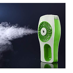 Sunneday 80006G Misting Fan, Green