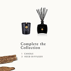 RITUALS Black Oudh Elegance Luxury Oil Reed Diffuser Set - Fragrance Sticks with Black Oudh & Patchouli - 15.2 Fl Oz