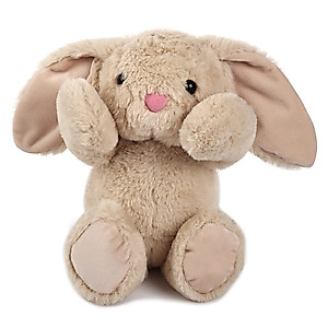 TCBunny Baby Bunny Bedtime Stuffed Animal Plush Easter Stuffers Toy Gifts 11" for Girls, Boys, Kids, Coco (Beige)
