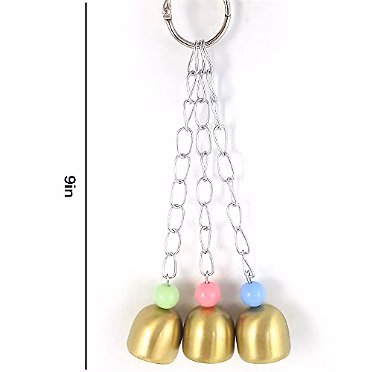 5 Pieces Birds Toys, Cages Decorative Accessories, Hanging Hammock Bell Swing Chewing Toys for Parrots, Small Parakeet, Parakeet, Conure, Cockatiel, Love Birds, Mynah
