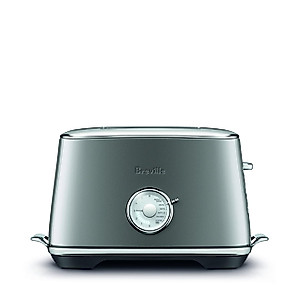 Breville the Toast Select™ Luxe 2-Slice Toaster, BTA735SHY, Smoked Hickory