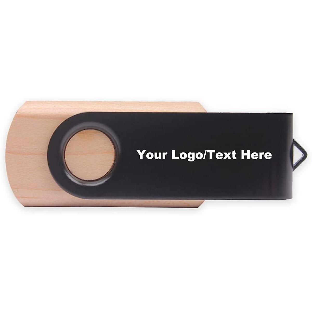 Wholesale 10PCS 8GB Bulk Pack Custom Logo Wooden USB Flash Drives Swivel Thumb Drive Memory Stick, DIY Personalized 10PCS 8GB Wood Swivel USB Memory Stick with Custom Logo Engraved