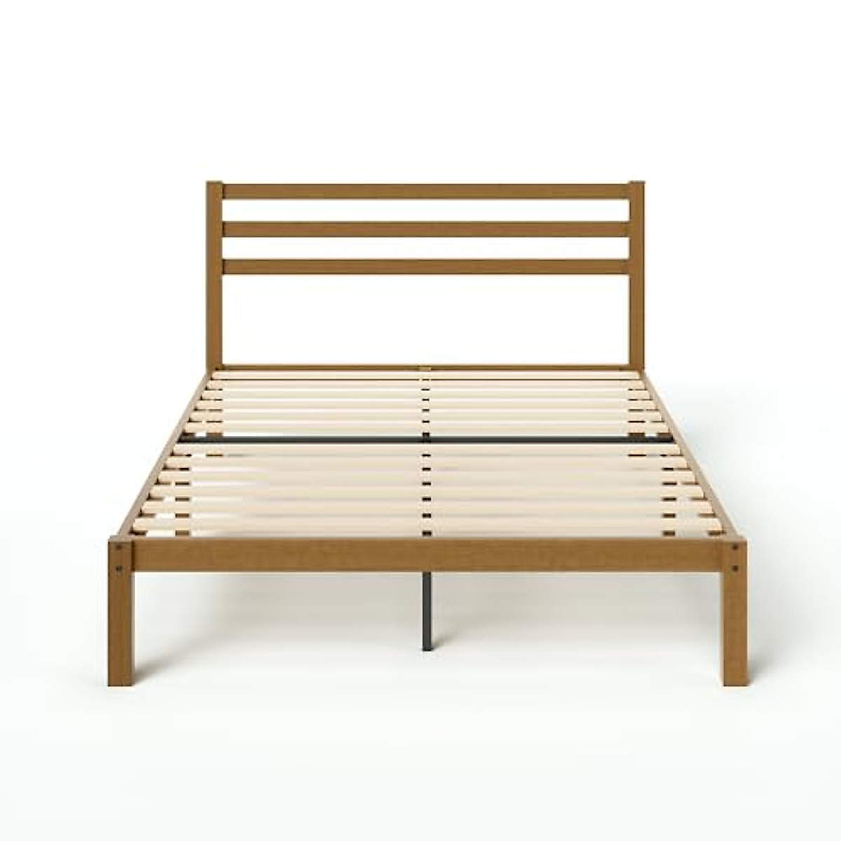 Zinus Leah Bamboo Platform Bed Frame, No Box Spring Needed, Wood Slat Support, Easy Assembly, Full