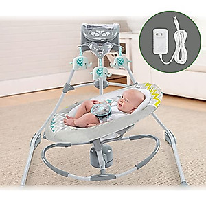 Snugapuppy Power Cord, 6V AC Adapter Replacement for Fisher Price/Ingenuity Swing, 10 ft Charger Cable