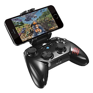 Mad Catz Micro C.T.R.L.R Mobile Gamepad and Game Controller for Android, Fire TV, Samsung, PC, Steam and Gear VR - Gloss Black