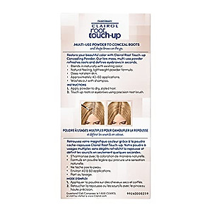 Clairol Root Touch-Up Temporary Concealing Powder, Blonde Hair Color, 1 Count (Pack of 2)