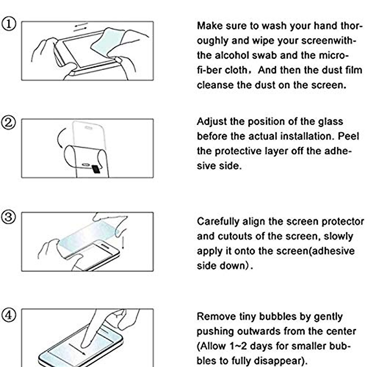 AISELAN for Nintendo Switch - OLED 2021 Clear Screen Protecotr Tempered Glass, [2 Pcs] Ultra Thin Anti-Scratch Easy to Install Screen Protective Flim for Nintendo Switch - OLED 2021 (7 inch)