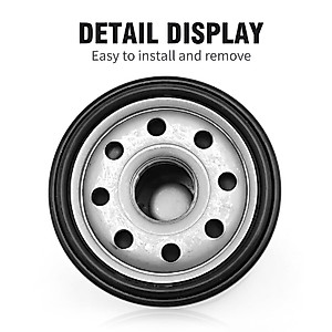 Anxingo 2Pcs 52114 Oil Filter, Replaces HG52114 109-3321 539113466 600976 21545100，Replacement for Hydro-Gear 52114 Ariens 21545100 Bad Boy 063-1050-00