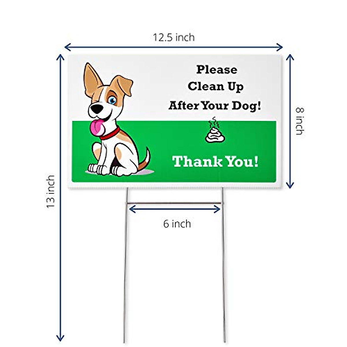 Mr. Pen- No Pooping Dog Signs for Yard, Yard Signs, Pick Up Your Dog Poop Signs, Dog Poop Sign, No Poop Dog Signs for Yard, Clean Up After Your Dog Signs, No Dog Poop Signs, Dog Poop Pick Up Sign