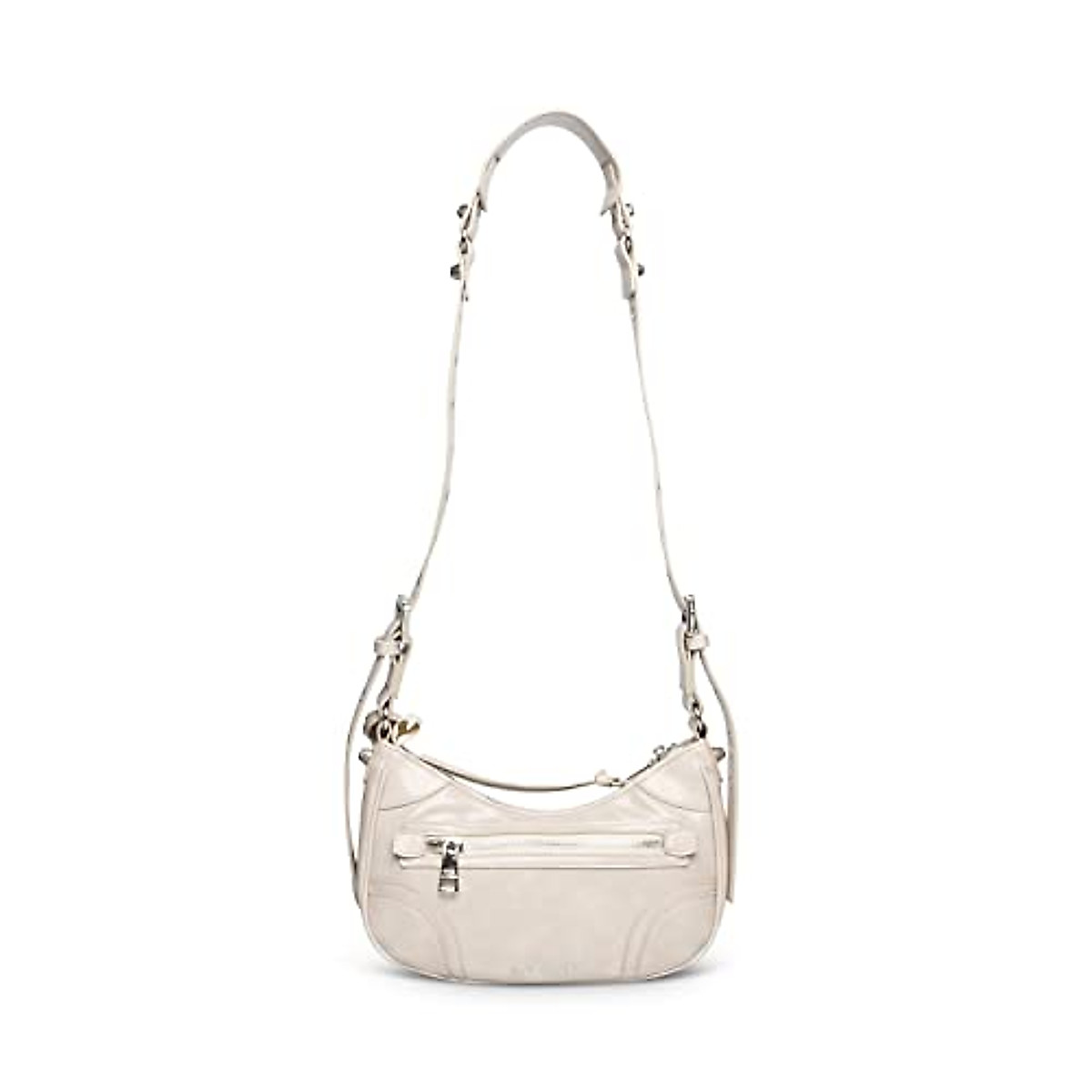 Steve Madden Glowing Crossbody with Mirror, Bone