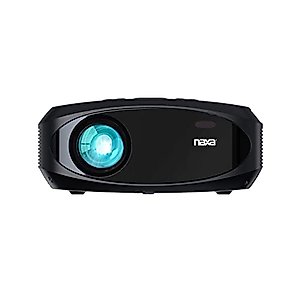 Naxa Electronics NVP-3002C 210″ Home Theater LCD Projector Combo with 100" Portable Screen, Remote, and Case, Gaming Consoles, Bluetooth, HDMI x 2, USB 2.0, MicroSD Support, Black