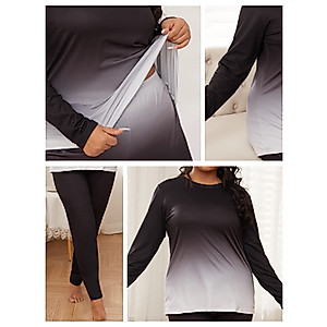 JSVZREU Two Piece Outfits for Women Pants Loungewear Set 2 Piece Outfits Sweatsuit Track Suits Matching Jogger Lounge Sets Long Sleeve(Black,XL)