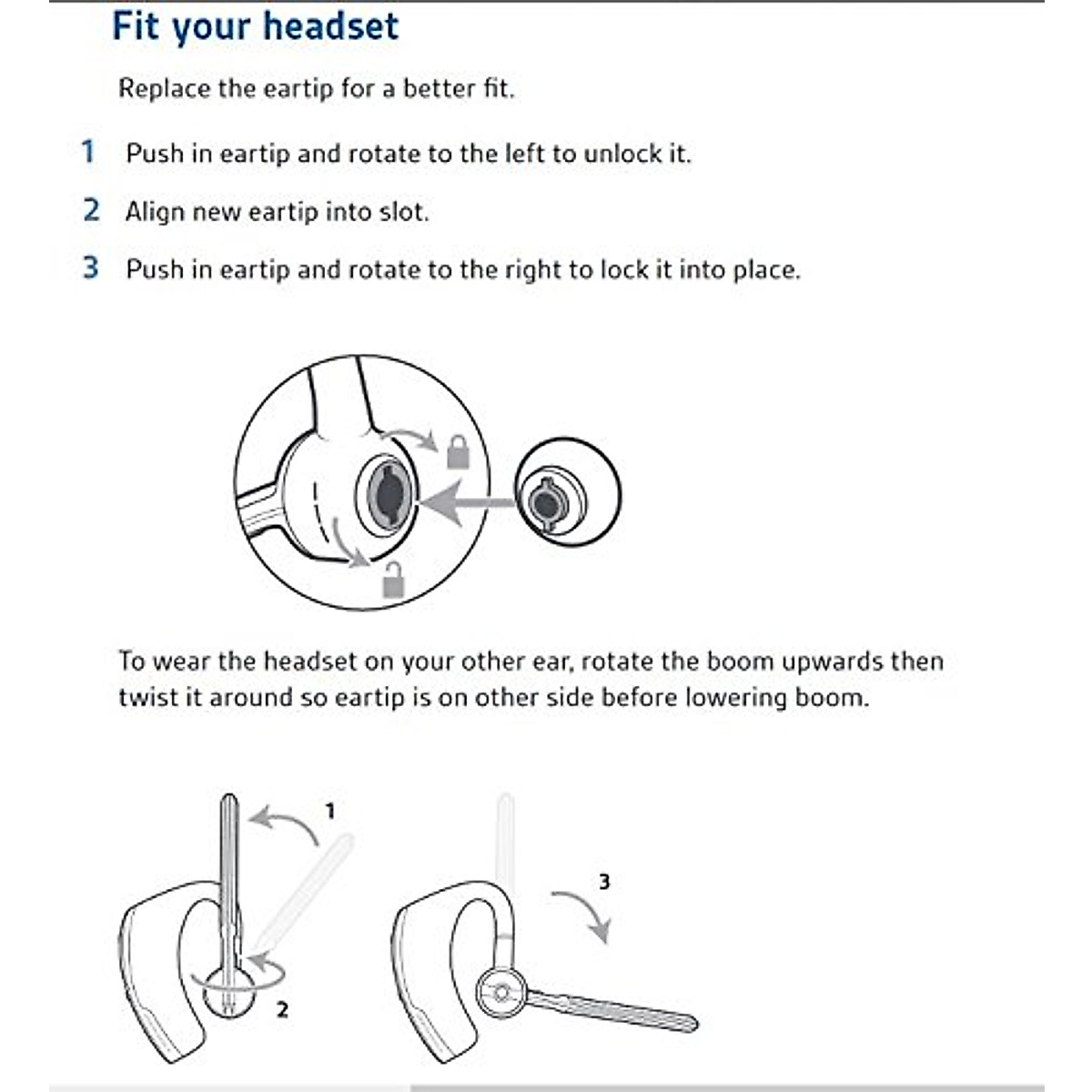 Plantronics Voyager Legend Wireless Bluetooth Handsfree Mono Headset - BTVLEGEND
