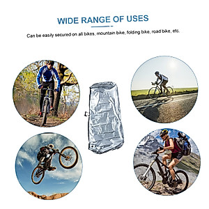 CLISPEED 3pcs Bicycle Cover Bike Rain Cover Bag Cover Outdoor Tricycle Cover Bike Cover Protector Bike Cushion Cover Sport Accessories Wear-Resistant Bike Cover Bike Rack 210d Motorcycle