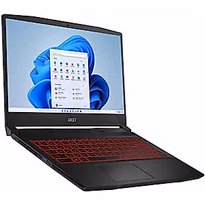 MSI Katana Gaming Laptop 2023 Newest, 15.6" FHD Display, NVIDIA GeForce RTX 3060 Graphics, 12th Gen Intel Core i7-12700H Processor, 16GB RAM, 1TB SSD, Webcam, Windows 11 Home, Bundle with Cefesfy