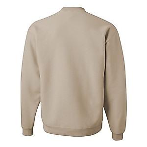 Gildan Fleece Crewneck Sweatshirt, Style G18000 Sand